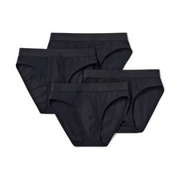 Tchibo - 4 Slips - Herren - Gr. Xxl/8 - schwarz