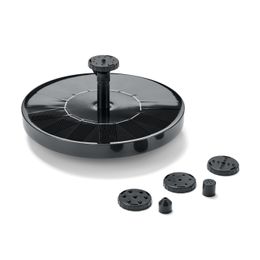 Tchibo - Schwimmender Solar-Springbrunnen - schwarz