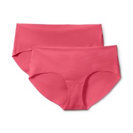 Tchibo - 2 Magic-Cut-Pantys - Damen - Gr. M - koralle