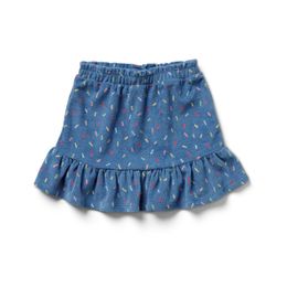 Tchibo - Kinder-Frottier-Rock - Mädchen - Gr. 98/104 - blau/print