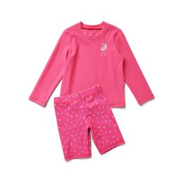 Tchibo - Kinder-Kombi mit UV-Schutzfaktor 80 - Gr. 98/104 - pink/print