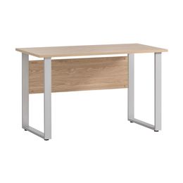 Tchibo - Schreibtisch &raquo;Antero&laquo; - 120x65x74cm - silber - Holz / Metall