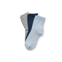 Tchibo - 3 Paar Socken - Damen - Gr. 39-42 - dunkelblau