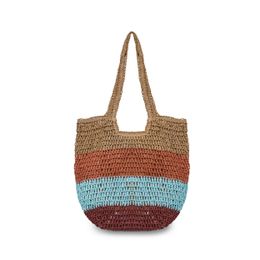 Tchibo - Bast-Shopper - hellblau