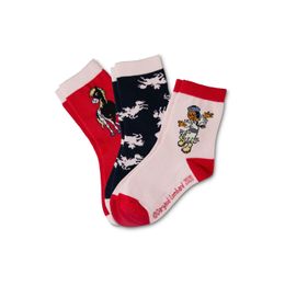 Tchibo - 3 Paar Yakari-Socken - Gr. 27-30 - dunkelblau