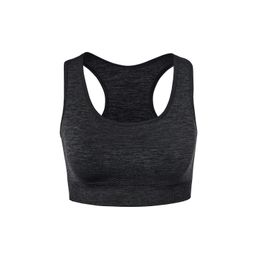 Tchibo - Seamless-Sport-Bustier - Damen - Gr. S - schwarz