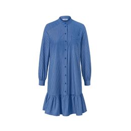 Tchibo - Gestreiftes Blusenkleid - Damen - Gr. 36 - blau/gestreift