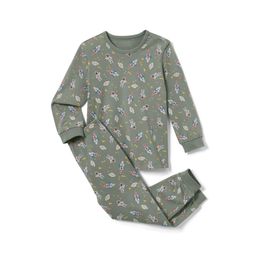 Tchibo - 2 Kinder-Pyjamas - Herren - Gr. 122/128 - weiß
