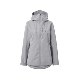 Tchibo - Funktions-Outdoorjacke - Damen - Gr. 42 - hellgrau