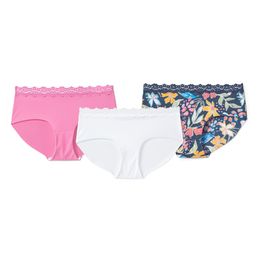 Tchibo - 3 Magic-Cut-Pantys - Damen - Gr. S - dunkelblau