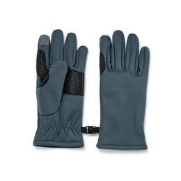 Tchibo - Kinder-Softshell-Handschuhe - Herren - Gr. 122-140 - grau