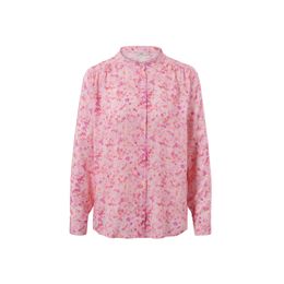 Tchibo - Bluse mit Print - Damen - Gr. 38 - rosé/geblümt