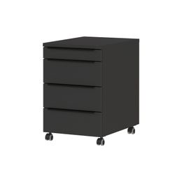 Tchibo - Rollcontainer »Kopenhagen« - 42x60x63cm - grau - Holz