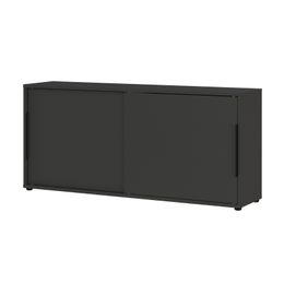 Tchibo - Schiebetürenschrank »Kopenhagen« - 160x40x74cm - grau - Holz