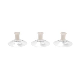 Tchibo - 3 Haken mit Saugnapf - beige