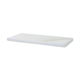 Hoppekids Schaumstoffmatratze - 90x200x9cm - wei&szlig; - Schaumstoff / Baumwolle