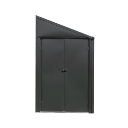 Tchibo - Anlehnhaus - 203x124x208cm - anthrazit - Blech