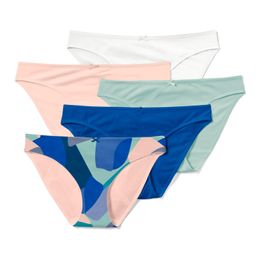 Tchibo - 5 Slips - Damen - Gr. XL - dunkelblau