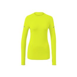 Tchibo - Langarm-Funktionsshirt - Damen - Gr. M - gelb