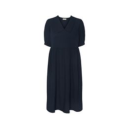 Tchibo - Gekrepptes Blusenkleid - Damen - Gr. 46 - dunkelblau