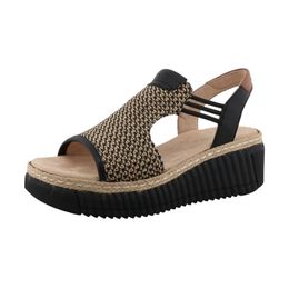 Tom Tailor Sandale - Damen - Gr. 41 - schwarz