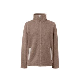 Tchibo - Thermo-Strickfleece-Jacke - Herren - Gr. M - braun