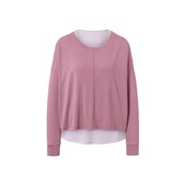 Tchibo - 2-in-1-Sportshirt - Damen - Gr. L - hellrosa