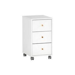 Tchibo - Rollcontainer »Bjarne« - 32,5x39x59,5cm - braun - Holz / Eichenholz / Metall