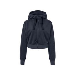 Tchibo - Kurze Sport-Sweatjacke - Damen - Gr. XL - dunkelblau