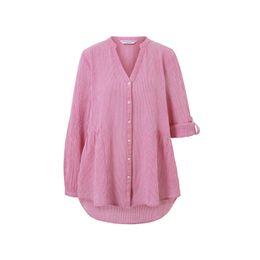 Tchibo - Gestreifte Longtunika - Damen - Gr. 42 - creme/gestreift