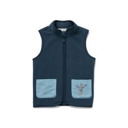 Tchibo - Kinder-Fleeceweste - Jungen - Gr. 98/104 - dunkelblau