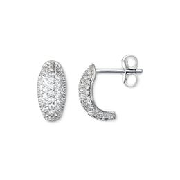 Tchibo - 925 Silber Creolen Sparkling - silber