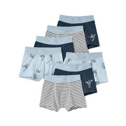Tchibo - 7 Kinder-Slipboxer - Jungen - Gr. 110/116 - dunkelblau