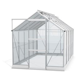 Tchibo - Gew&auml;chshaus &raquo;Apollo&laquo; - 1,95x3,2x2,07cm - silber - Aluminium / Glas