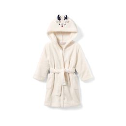 Tchibo - Kleinkind-Bademantel - Herren - Gr. 110/116 - creme