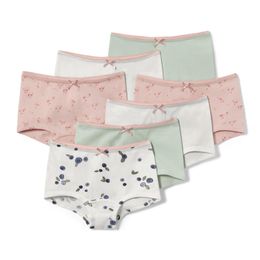 Tchibo - 7 Kleinkind-Pantys - M&auml;dchen - Gr. 86/92 - mintgr&uuml;n