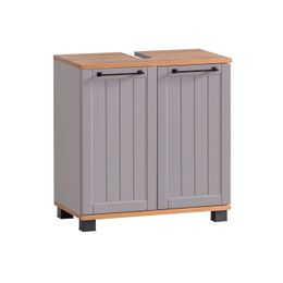 Tchibo - Waschbeckenunterschrank &raquo;Jelda&laquo; - 60x32,5x62,5cm - schwarz - Holz / Metall / Kunststoff