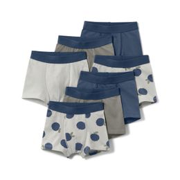 Tchibo - 7 Kleinkind-Slipboxer - Jungen - Gr. 110/116 - dunkelblau