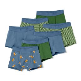 Tchibo - 7 Kinder-Slipboxer - Jungen - Gr. 110/116 - wei&szlig;