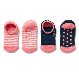 Tchibo - 2 Paar Hausschuhsocken - Damen - Gr. 35-38 - dunkelblau