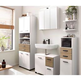 Tchibo - Waschbeckenunterschrank &raquo;Katta&laquo; - 65x32x60cm - schwarz -
