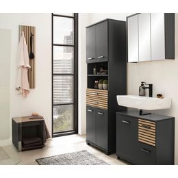Tchibo - Waschbeckenunterschrank &raquo;Katta&laquo; - 65x32x60cm - anthrazit -