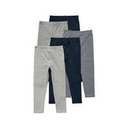Tchibo - 5 Kinder-Leggings - Baby - Gr. 50/56 - wei&szlig;