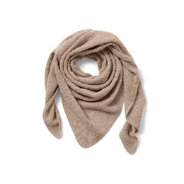 Tchibo - Dreiecksschal in Bouclé-Optik - beige