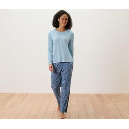 Tchibo - Pyjama - Damen - Gr. XL - hellblau