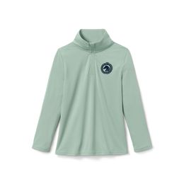 Tchibo - Langarm-Reitfunktionsshirt aus recyceltem Material - Mädchen - Gr. 146/152 - blau