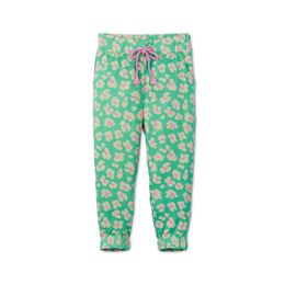 Tchibo - Jersey-Schlupfhose - Mädchen - Gr. 98/104 - grün/print