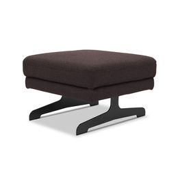 Tchibo - Hocker &raquo;Amantea&laquo; - 75x75x48cm - schwarz - Polyester / Polyamid / Holz