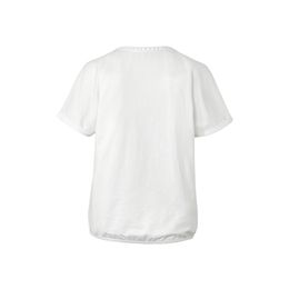Tchibo - Blusenshirt mit Crochet-Tape - Damen - Gr. XXL - wei&szlig;