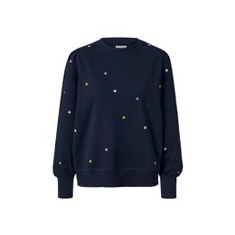 Tchibo - Besticktes Sweatshirt - Damen - Gr. M - dunkelblau